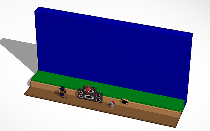 3D design ZARDY fnf mod | Tinkercad