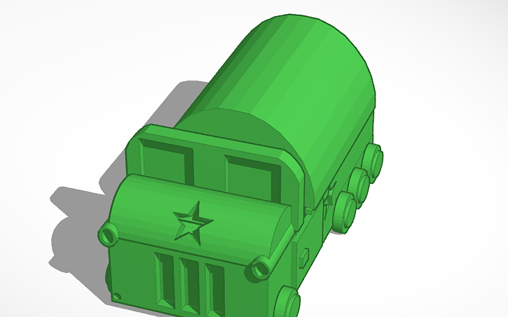 3D design Supply truck | Tinkercad