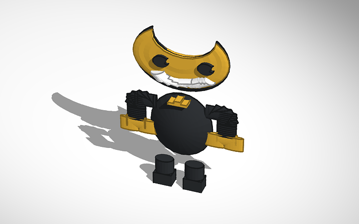 3D design bendy - Tinkercad
