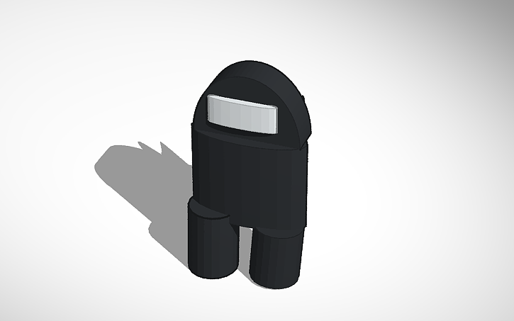3D design Among us character | Tinkercad