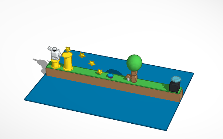 3D design МАРИО | Tinkercad