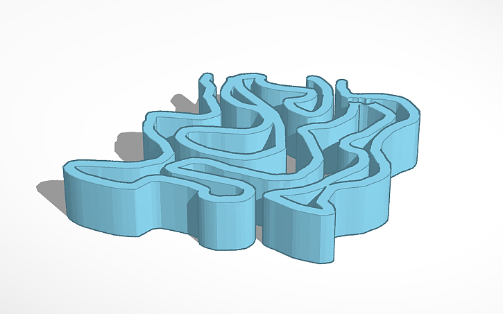 3D design the maze#5 | Tinkercad