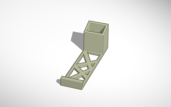 3D design Laptop Stand component | Tinkercad