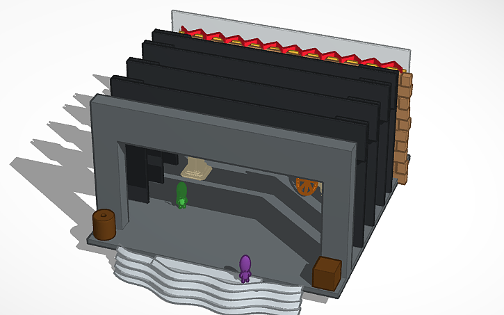 3D design Dominic Hernandez Next Proscenium | Tinkercad