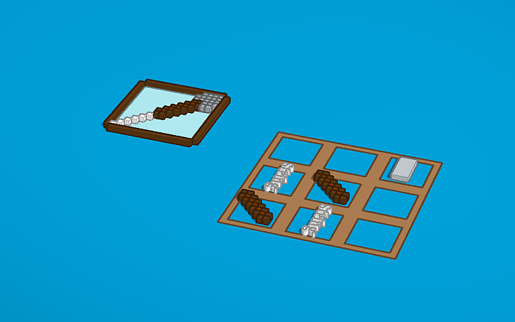 3D design minecraft harpoon - Tinkercad