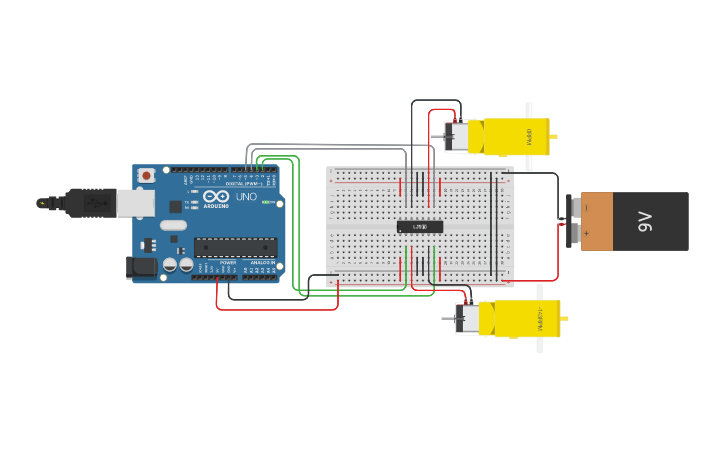 Circuit design Glorious Kieran - Tinkercad