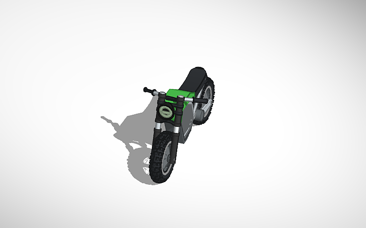 3D design custom Electric Motorcycle - Tinkercad