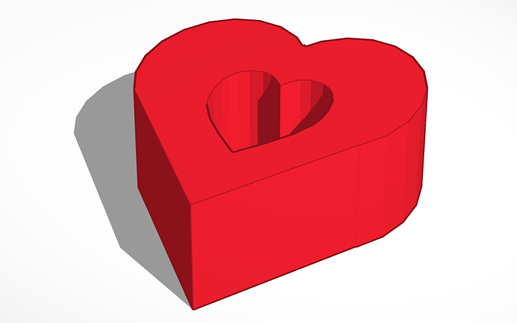 3d Design Heart Tinkercad