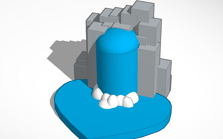 3D design Waterfall - Tinkercad