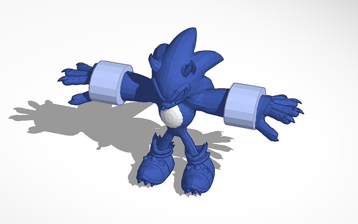 3D design Werehog (Wii edition) - Tinkercad