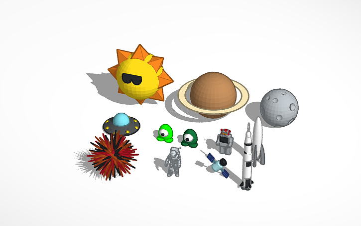 3D design Space Zone - Tinkercad