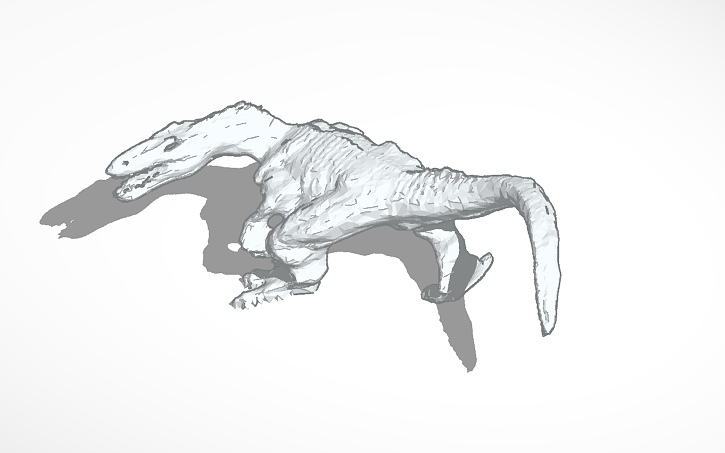 3D design dinosaur - Tinkercad
