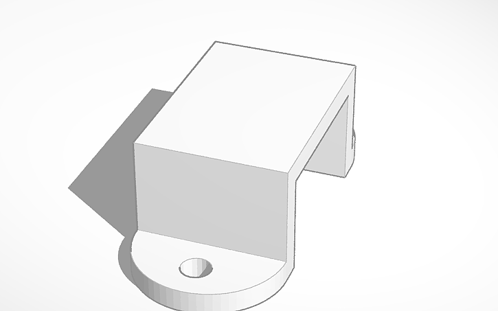 3D design clamp - Tinkercad