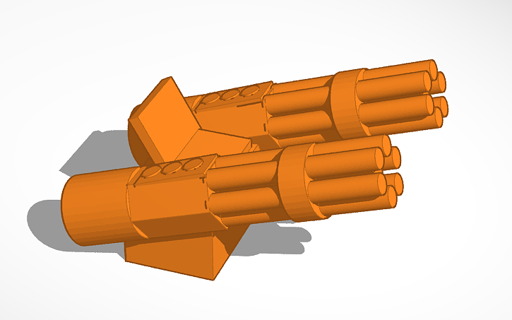 3D design man turret | Tinkercad