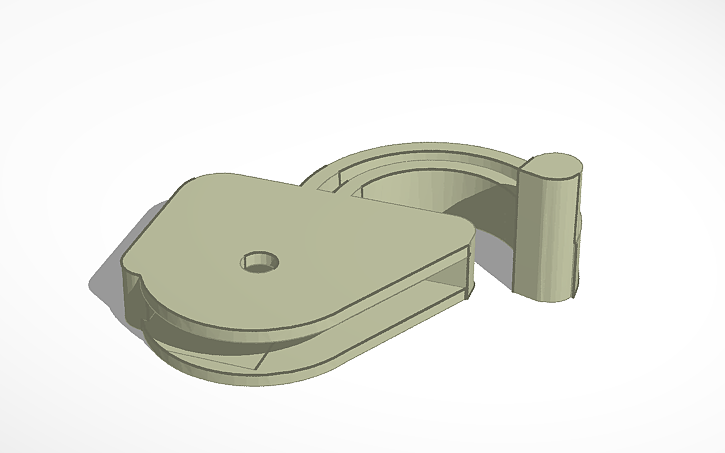 3D design Ender-3 Wheel Detent Clips - A - Tinkercad