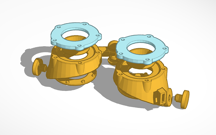 3D design steam punk - Tinkercad