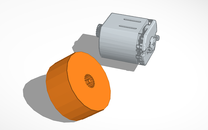 3D design micro motor | Tinkercad
