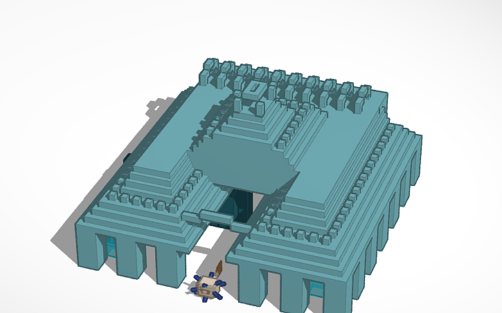 3D design Ocean Monument - Tinkercad