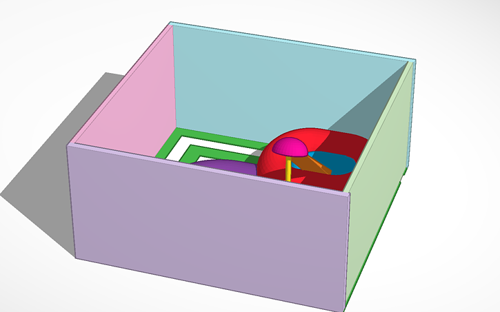 3D design fun house | Tinkercad