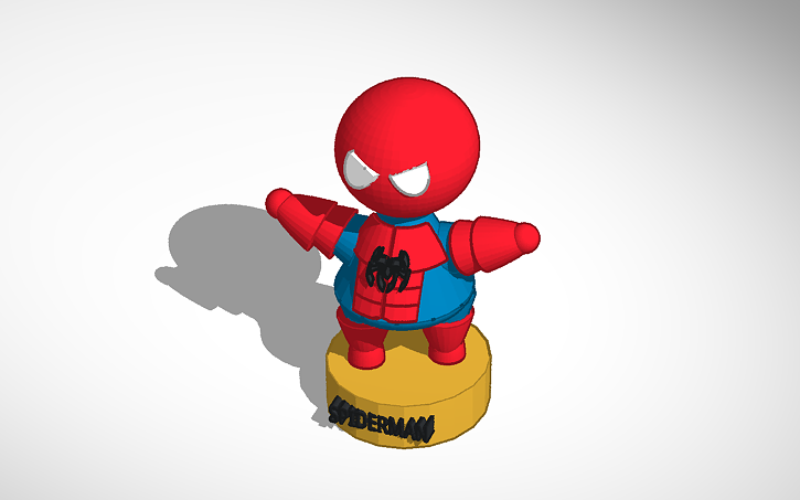 3D design Spiderman | Tinkercad