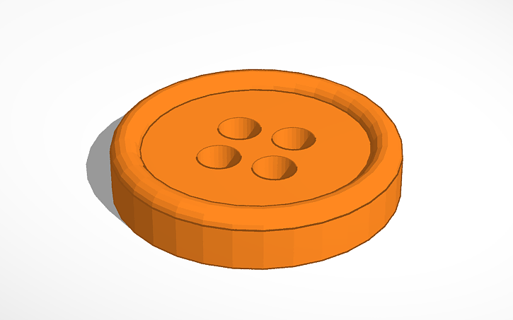 3D design Button - Tinkercad