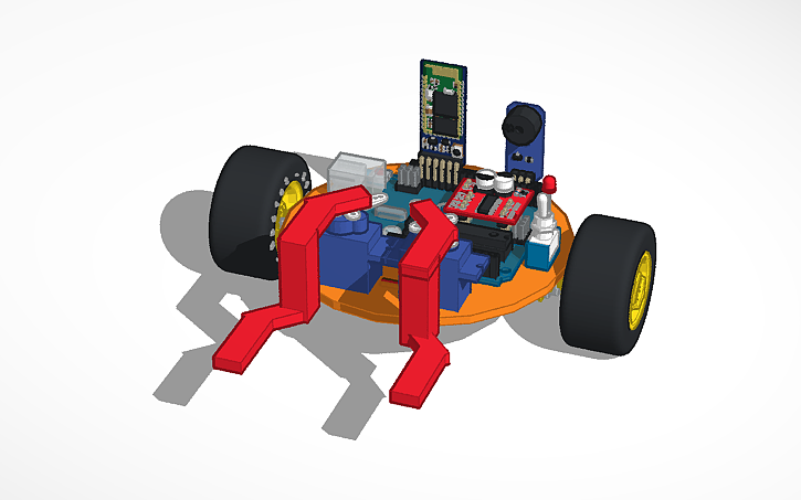 3D design Robot Con Pinzas | Tinkercad