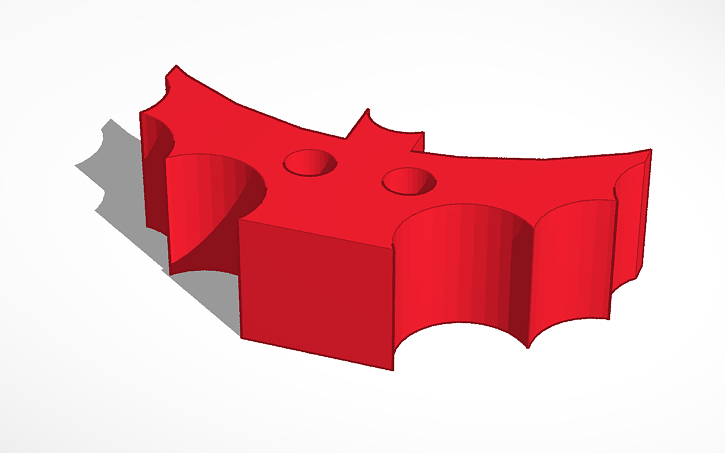 3D design Bat - Tinkercad