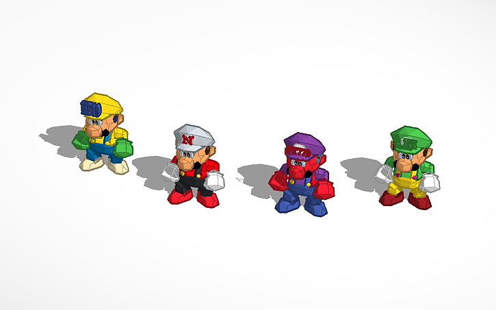3D design The Gang - Tinkercad