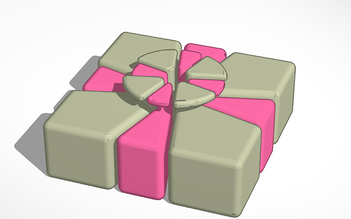 3D design square 1 layer 1 | Tinkercad