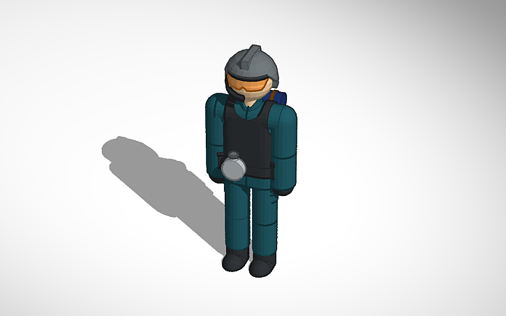 3D design Updated Terran Infantry - Tinkercad