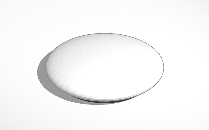 3D design Air Tag - Tinkercad