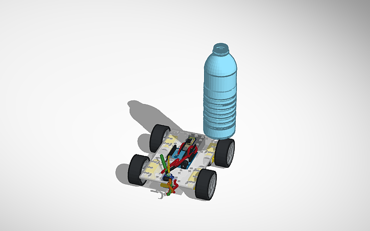 3D design Copy of arduino car - Tinkercad