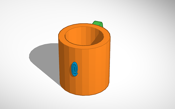 3D design ICT Coffee Cup, Neiros Antonios - Tinkercad