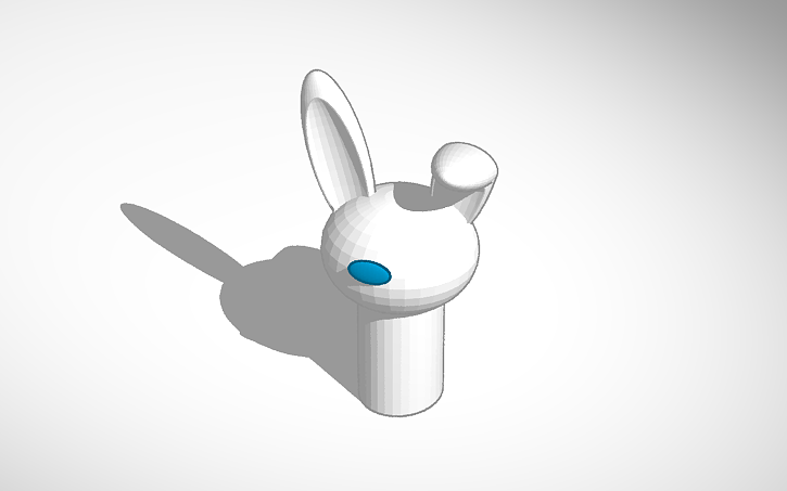 3D design Chubby Bunny - Tinkercad