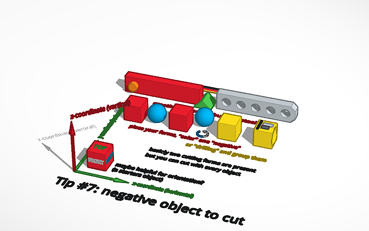 3D design Tip #7: cutting objects | Tinkercad
