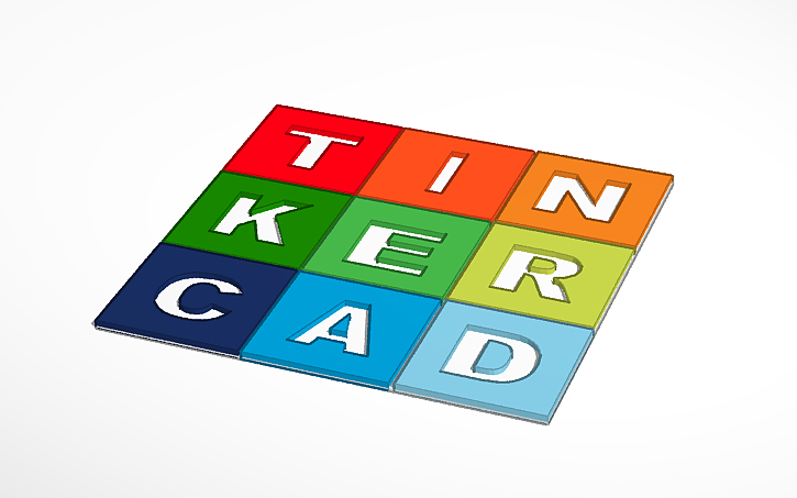 3D design Tinkercad logo - Tinkercad