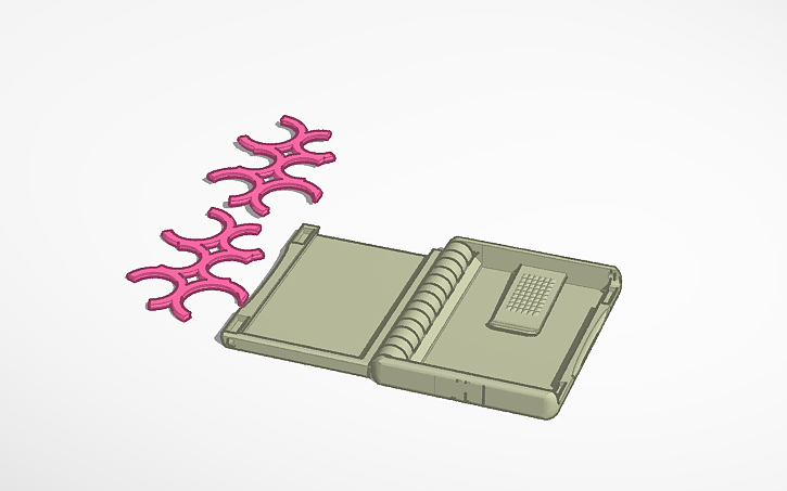 3D design wallet - Tinkercad
