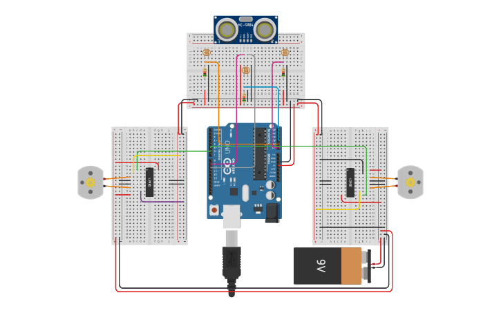 Circuit design Bodacious Blad | Tinkercad