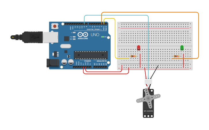 Circuit design Arduino metronome - Tinkercad