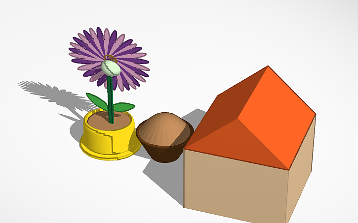 3D design CTF design tic tac toe - Tinkercad