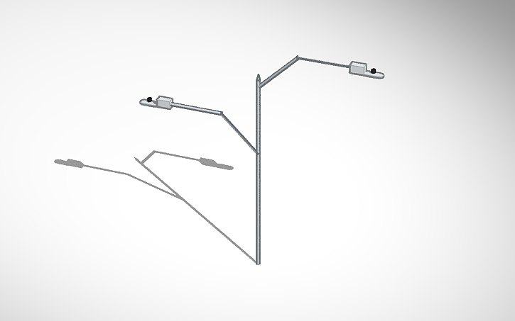 3D design Bi-Level Street Lights | Tinkercad