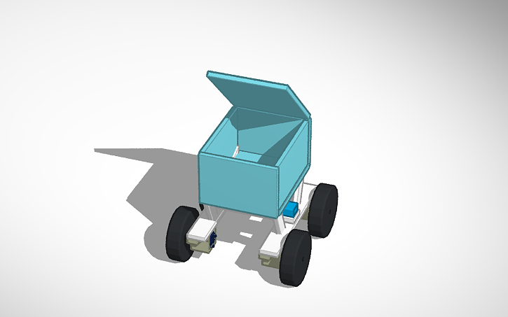 3d Design Autonomous Gps Navigation With Obstacle Avoidance Tinkercad