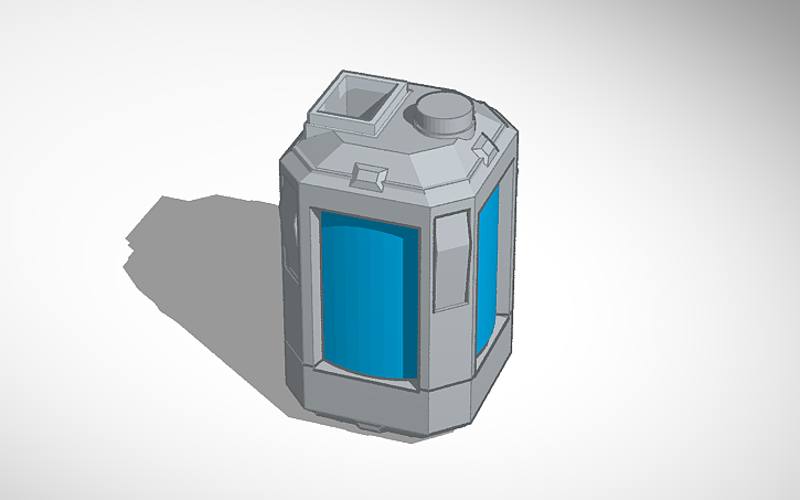 3D design Half Life 1 battery but you can put a charger in it - Tinkercad