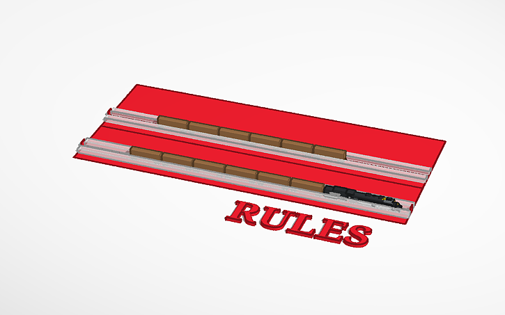 3D design tinkercad's strongest locomotive - Tinkercad