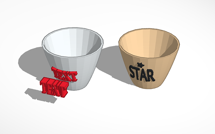 3D design coffee - Tinkercad