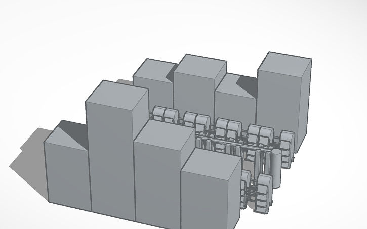 3D design Future City Street | Tinkercad
