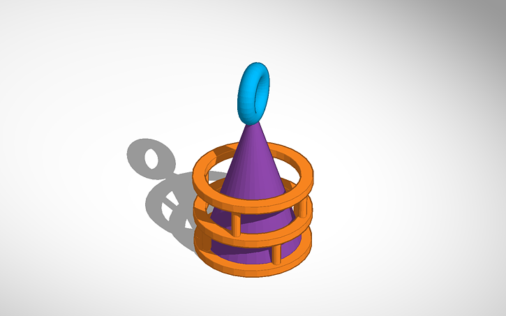 3D design "street"cone - Tinkercad