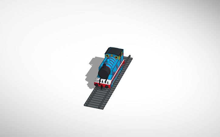 3D design Thomas The Tank Engine (no face) - Tinkercad
