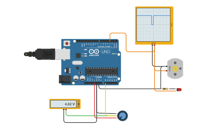 Circuit Design Circuíto Com Arduíno Tinkercad