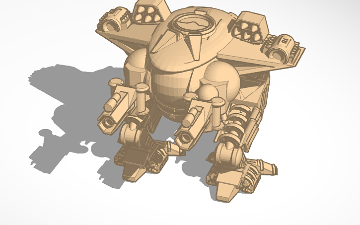 3D design Titan Mech - Tinkercad